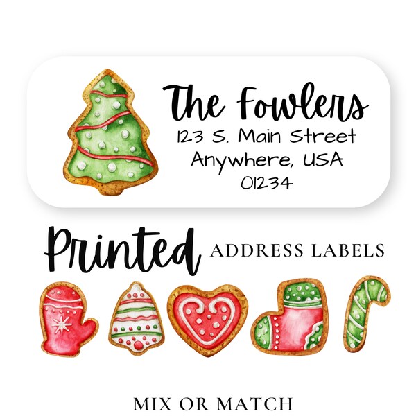 Christmas Tree Label - Etsy