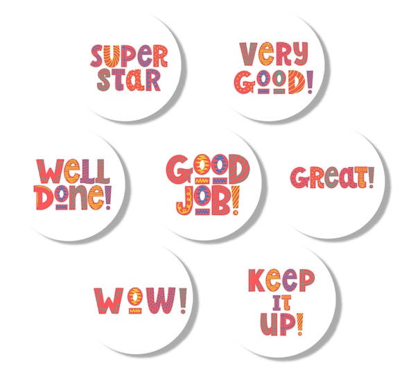 Good Job Stickers For Teachers