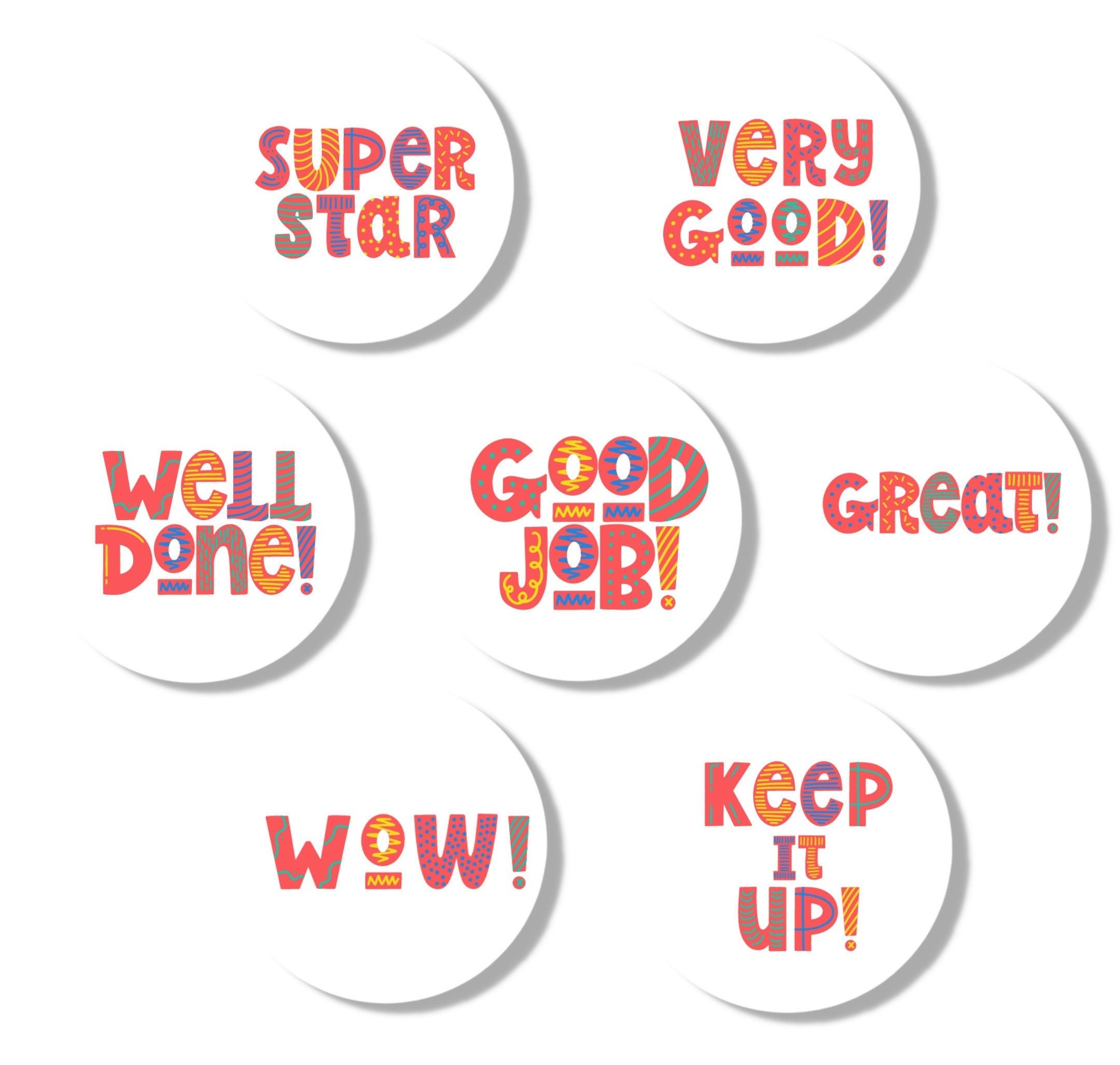 Excellent Work Sticker