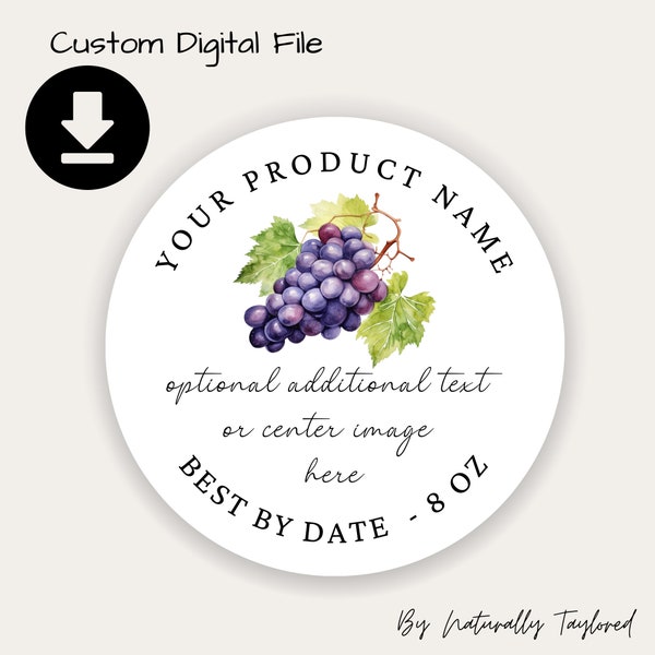 Jelly Labels - Etsy