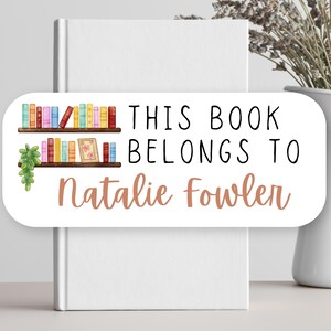 From the Library of Stickers, Library of Book Label, This Book Belongs ...