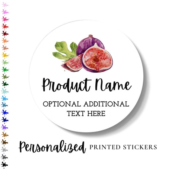 Fig Labels Fig Canning Jar Labels Canning Labels for Mason - Etsy