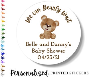 Can Bearly Wait Stickers - Etsy