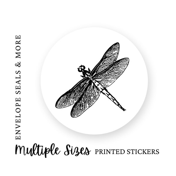 Dragonfly Sticker - Etsy