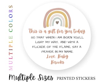 Personalized Sprinkles Baby Sprinkle Stickers, Sprinkle Theme Baby ...