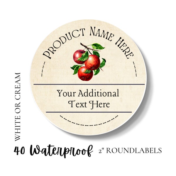 Vintage Apple Label - Etsy