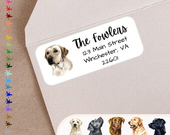 Dog Address Labels - Etsy