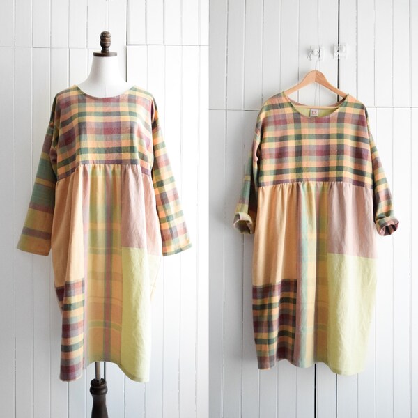Patchwork Dress - Etsy