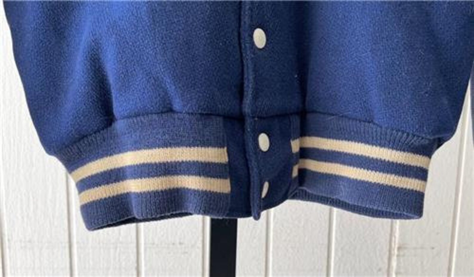 Vtg 50's BUTWIN Letterman Jacket Sz Small / 38 Navy & White Panthers - Etsy