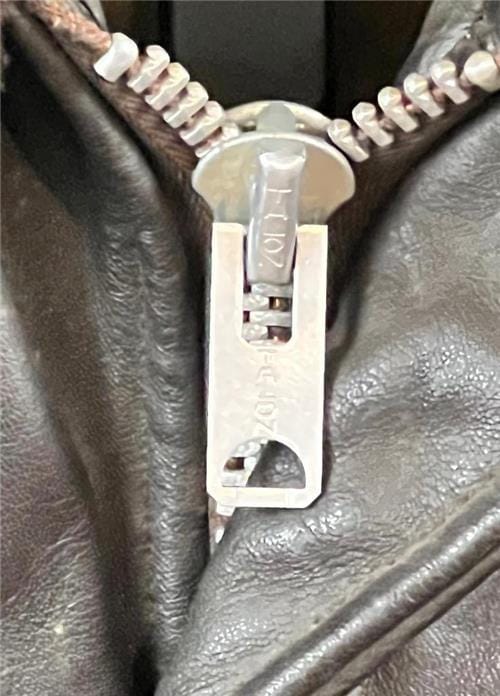 Vtg 60's COOPER Leather Bomber Jacket Sz 42R Brown Talon Fur Collar - Etsy