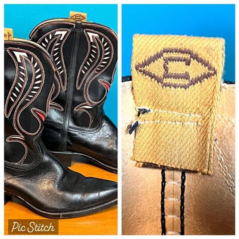 Inlay Boots - Etsy