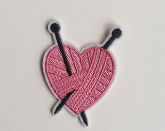 Knitting patch | Etsy