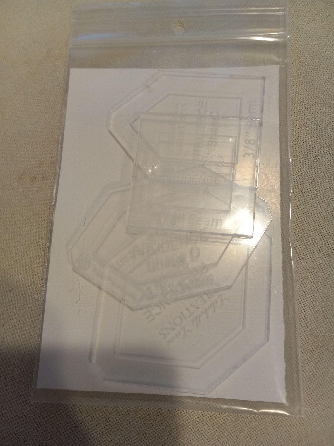 Prudence Quilt Kit by Lillabelle Lane Creations EPP Kit, English Paper Piecing Quilt Kit ...