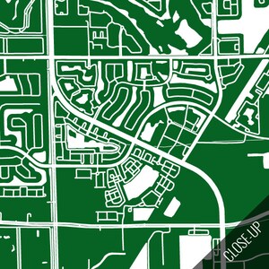 MIRAMAR Map Art Print / Florida Poster / Miramar Wall Art Decor ...