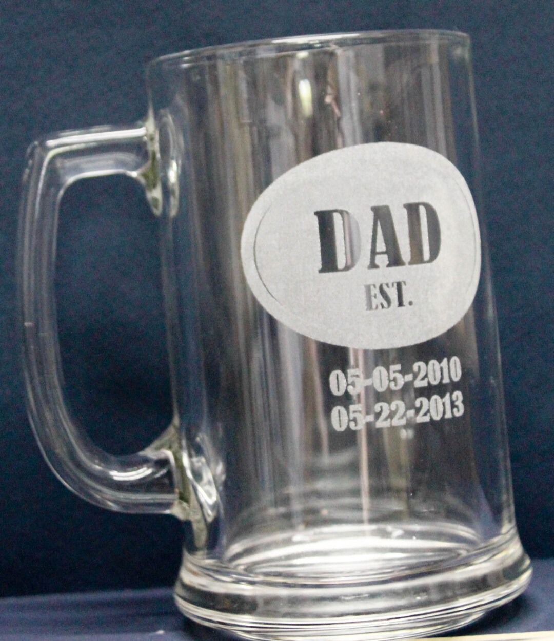 Custom Engraved Beer Mug - Etsy