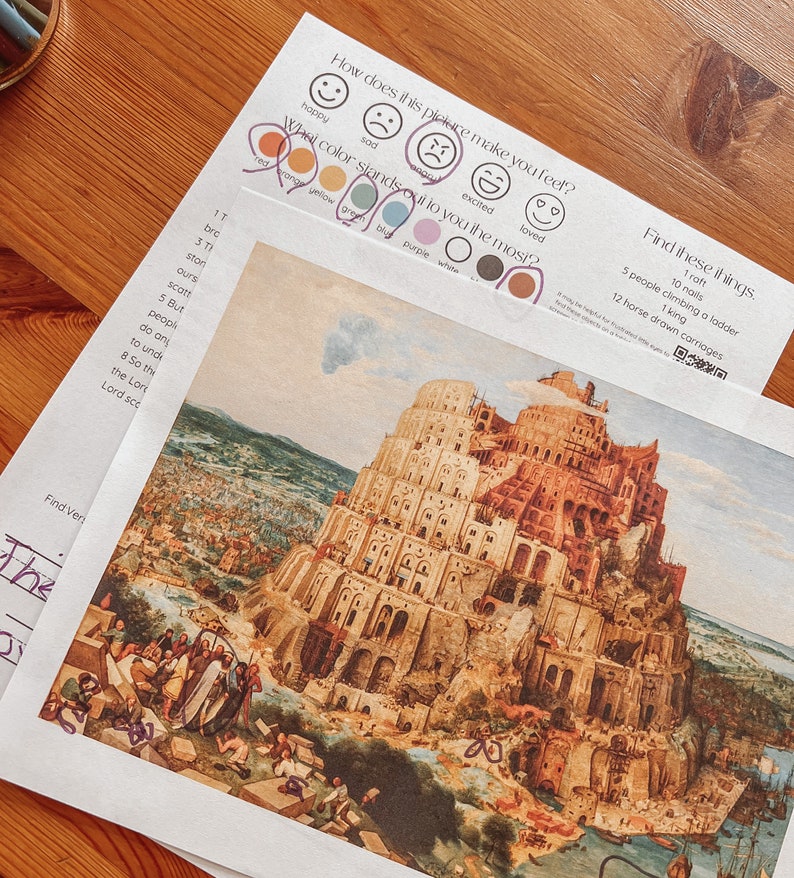 Visio Divina Morning Basket Printables | Art Picture Study | Seek and ...