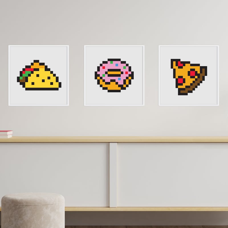 Pixel Foods - Etsy