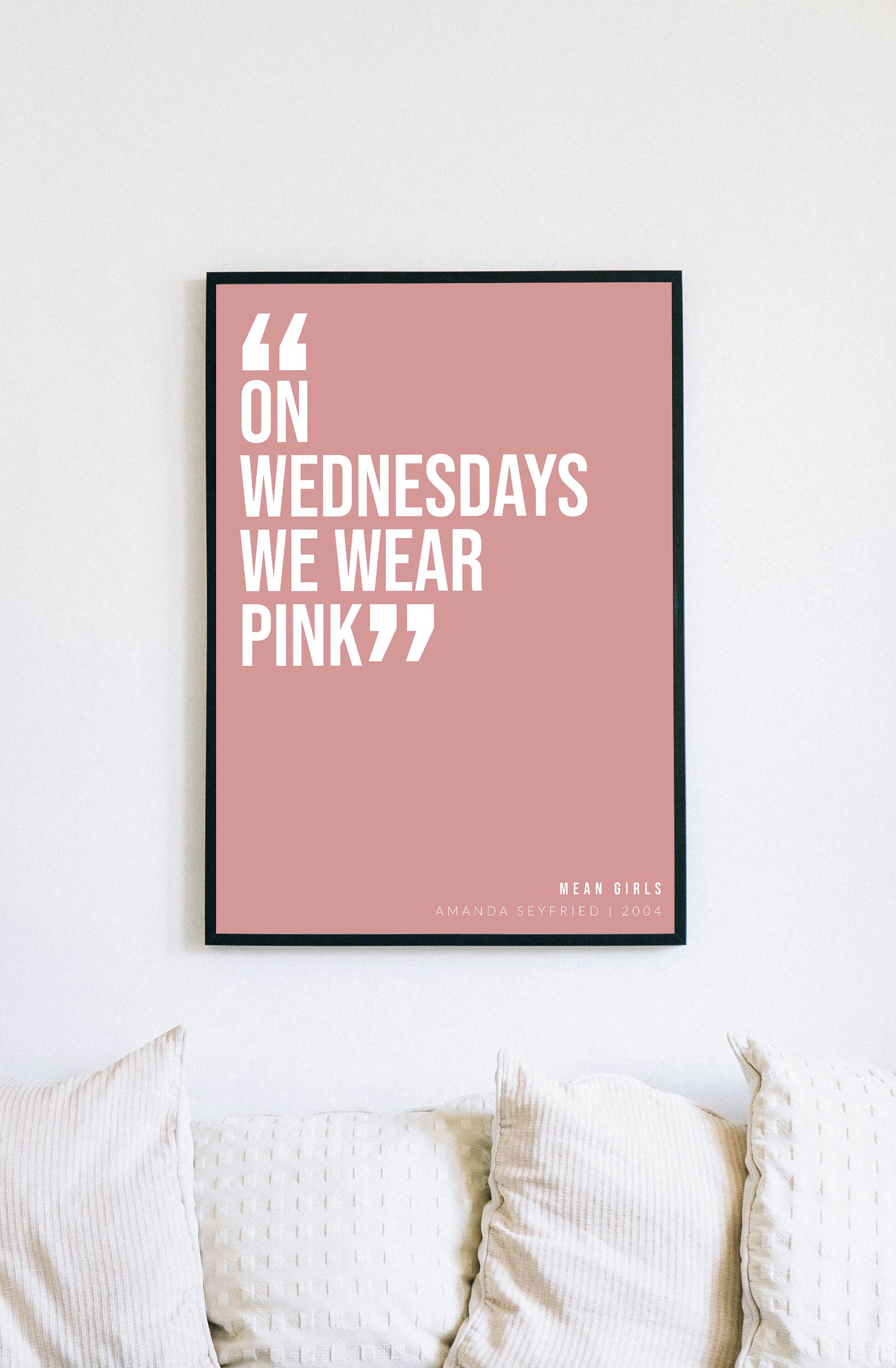 Mean Girls Movie Quote Poster Digital Download Wall Art Print Printable ...