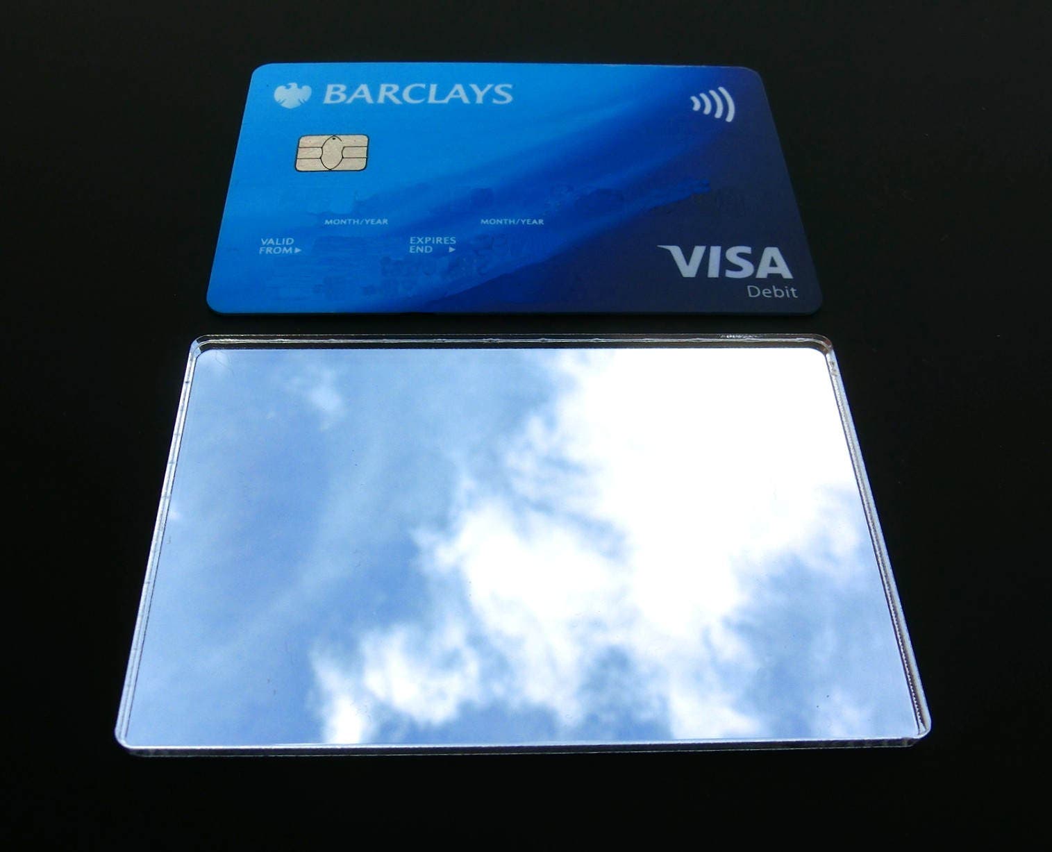 LASER-CUT Smooth Corner Credit Card | Etsy