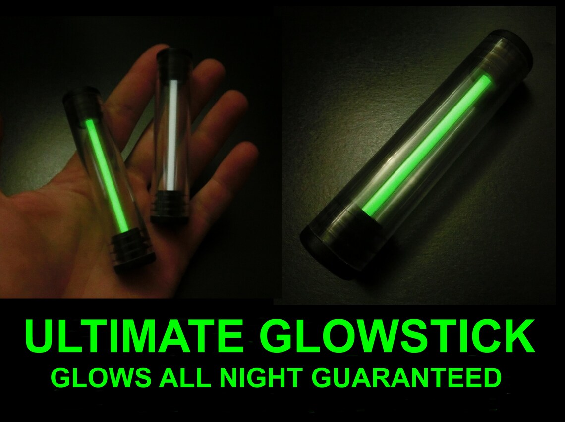 ULTIMATE GLOW-STICK Glows All Night Guaranteed Military | Etsy