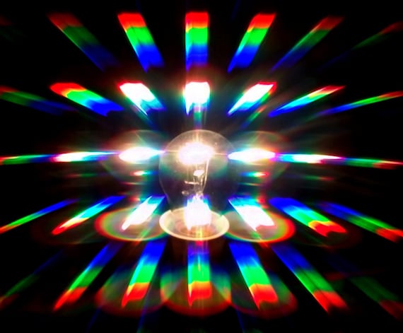 Diffraction Grating Glasses Rainbow Symphony Double Axis Diffraction ...