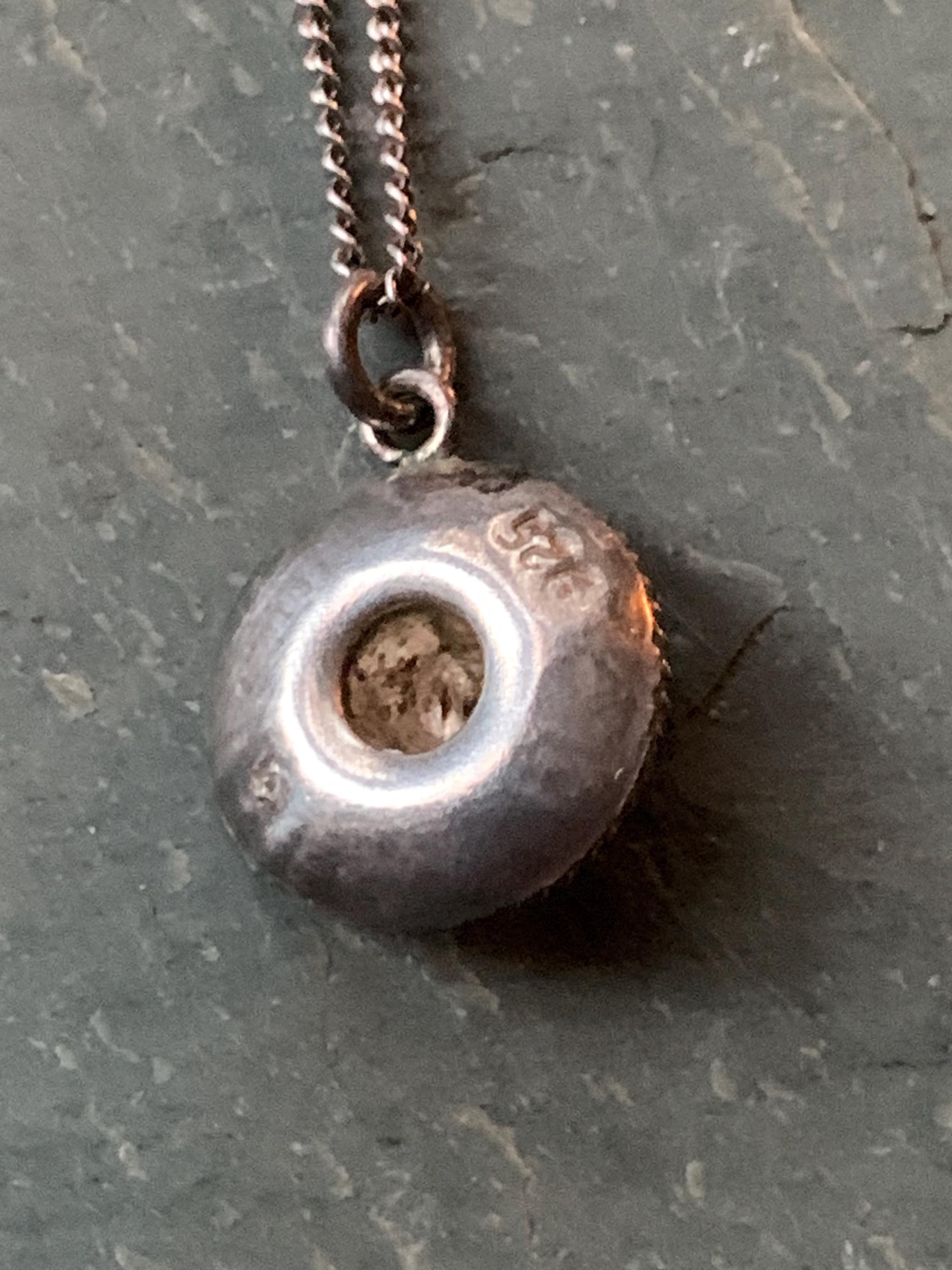 Vintage Sterling Silver Mexican Sombrero Charm Necklace - Etsy
