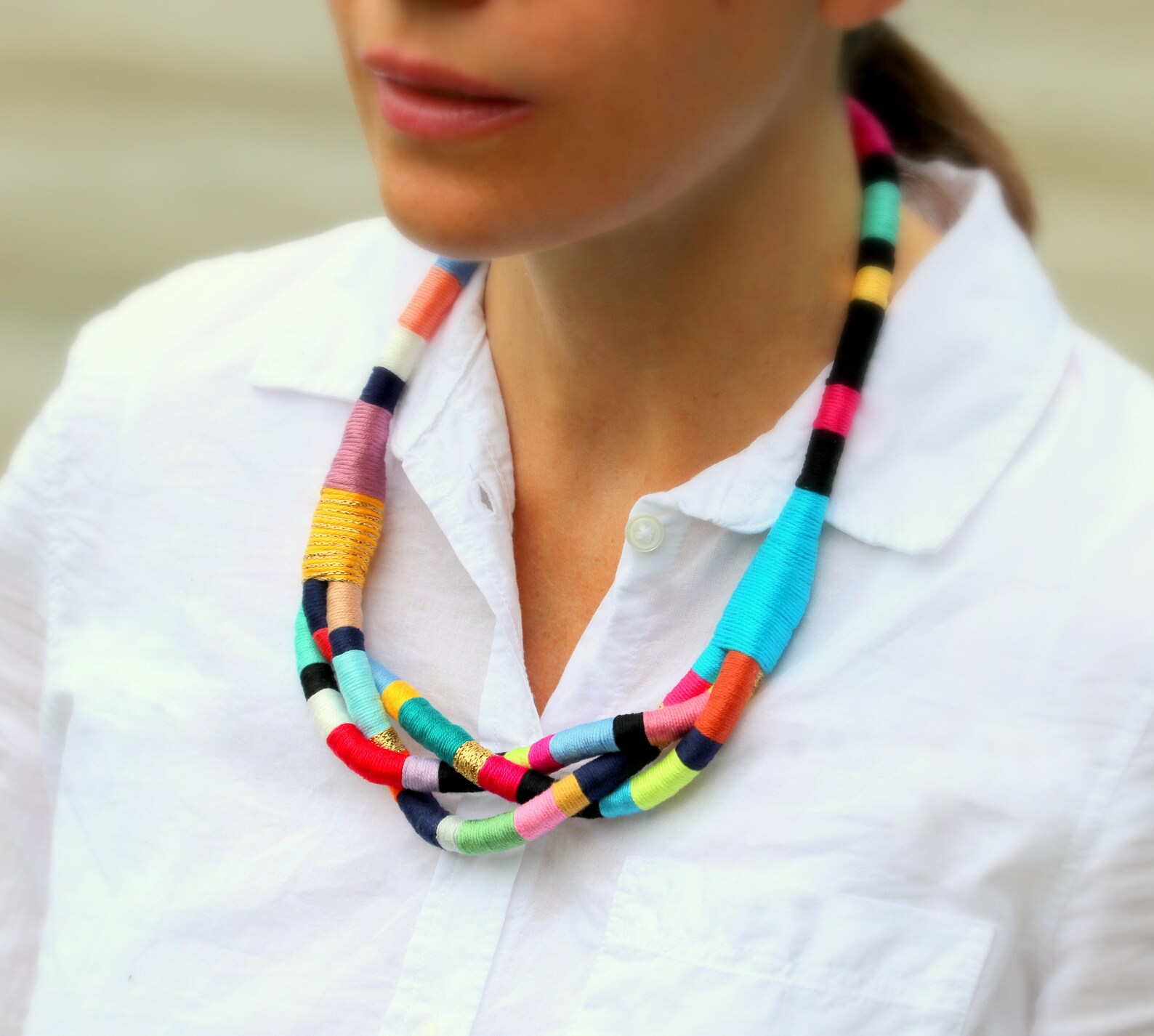 Unique Statement Necklace for Women Gift Ideas for Her | Etsy