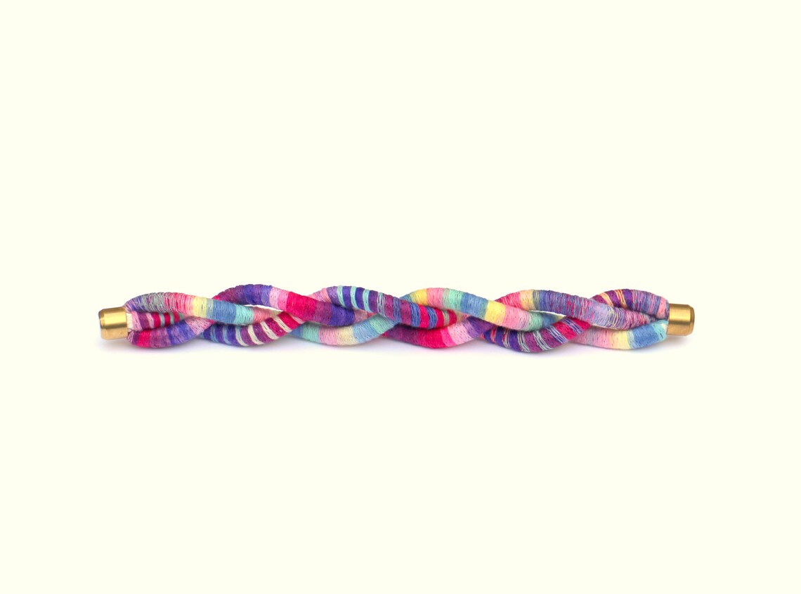Colorful Braided Rope Bracelet for Women Unique Gifts for - Etsy