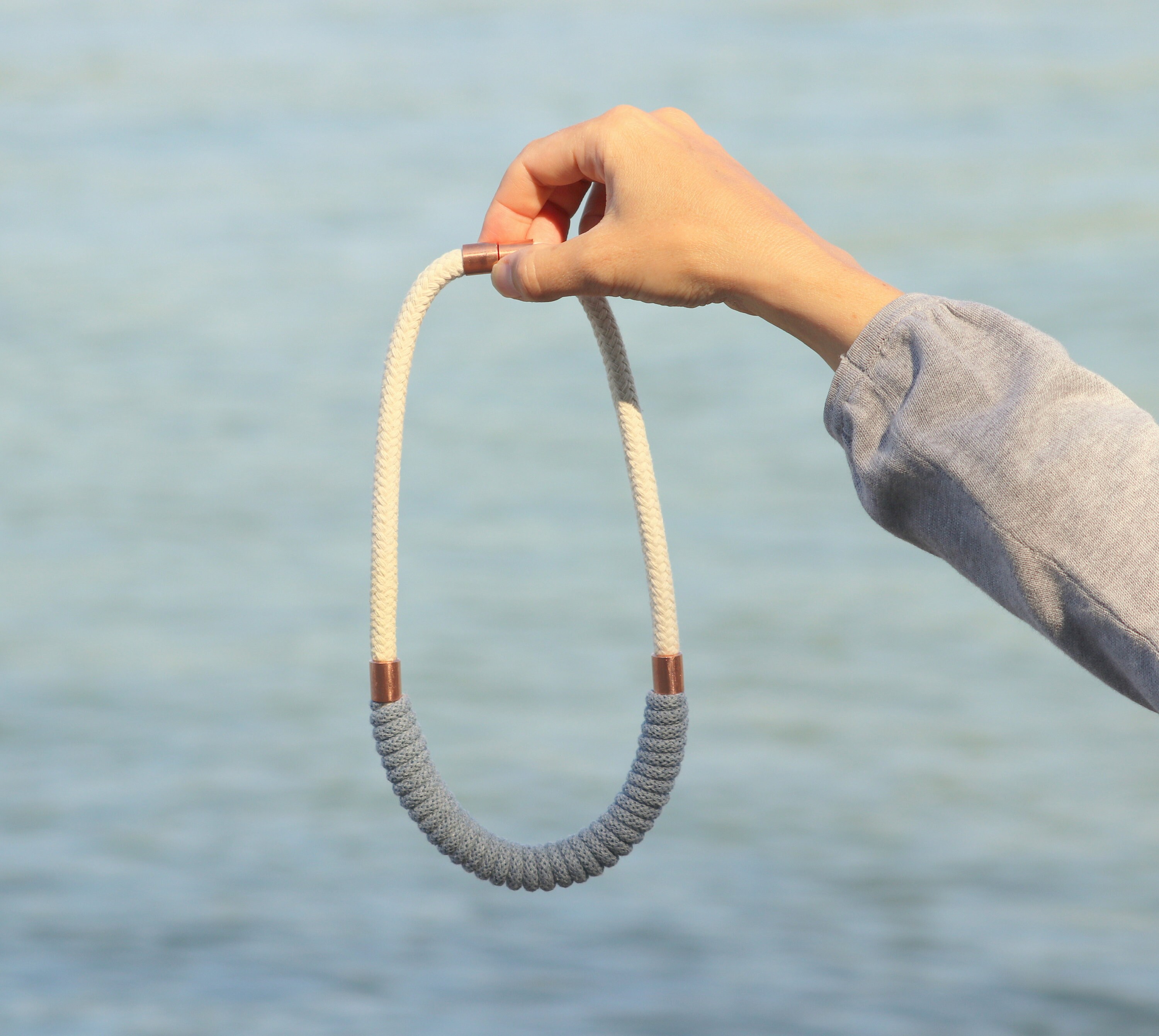 Modern Rope Necklace For Women Unique Gifts For Her | Etsy