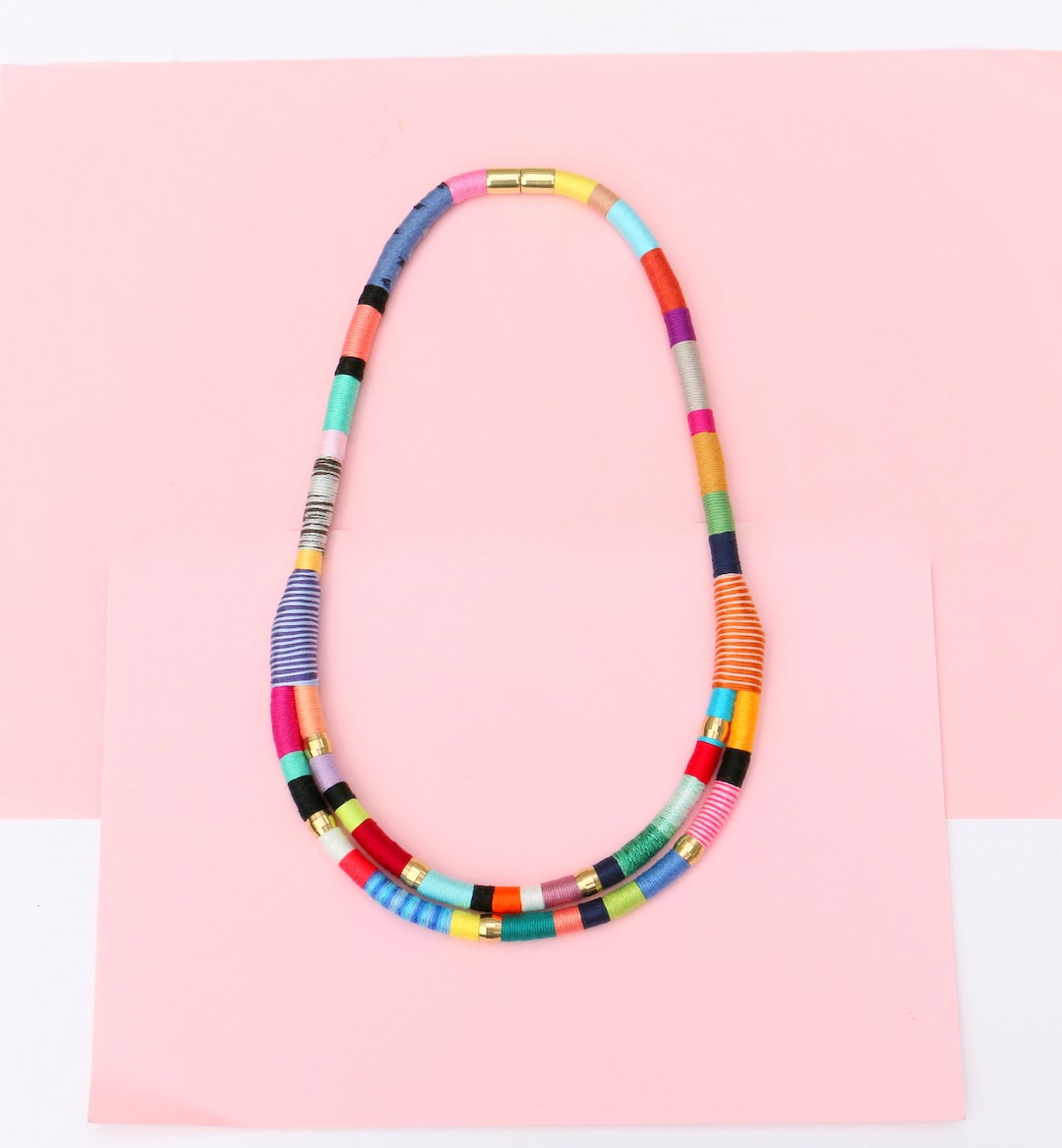 Colorful Statement Necklace for Women - Etsy