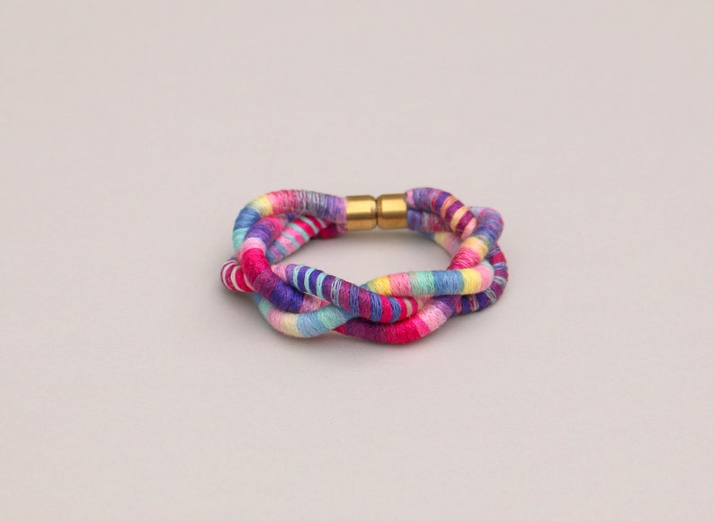 Colorful Braided Rope Bracelet for Women Unique Gifts for - Etsy