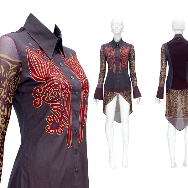 Tattoo Shirt Mesh - Etsy