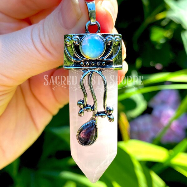 Crystal Pendant - Etsy