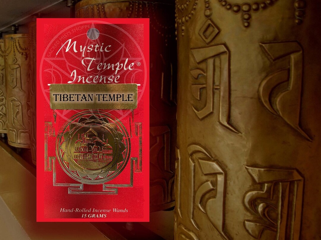 Tibetan Temple Blend Hand-rolled Masala Incense Sticks by Mystic Temple ...