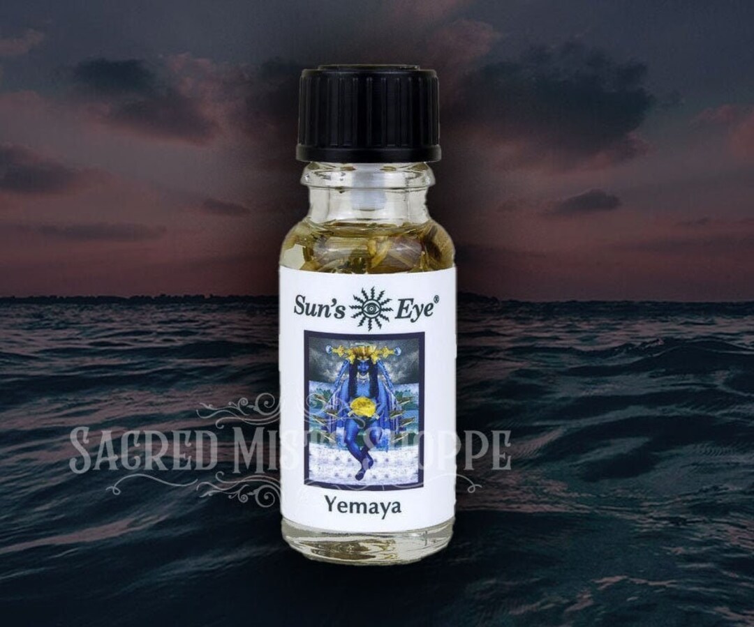 Yemaya Ritual Oil for Inspiration, Endurance, Courage, Goddess, Candle ...