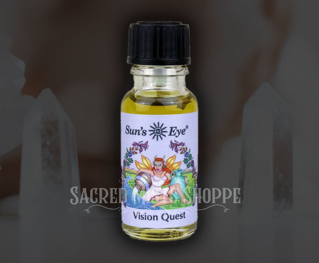 Vision Quest Ritual Oil for Creativity, Third Eye, Divination, Altar ...