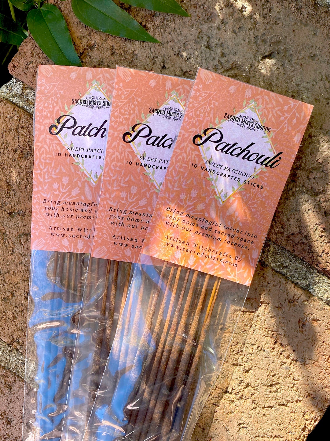 Patchouli Incense Sticks Sweet Patchouli Handmade for Attraction, Raise ...