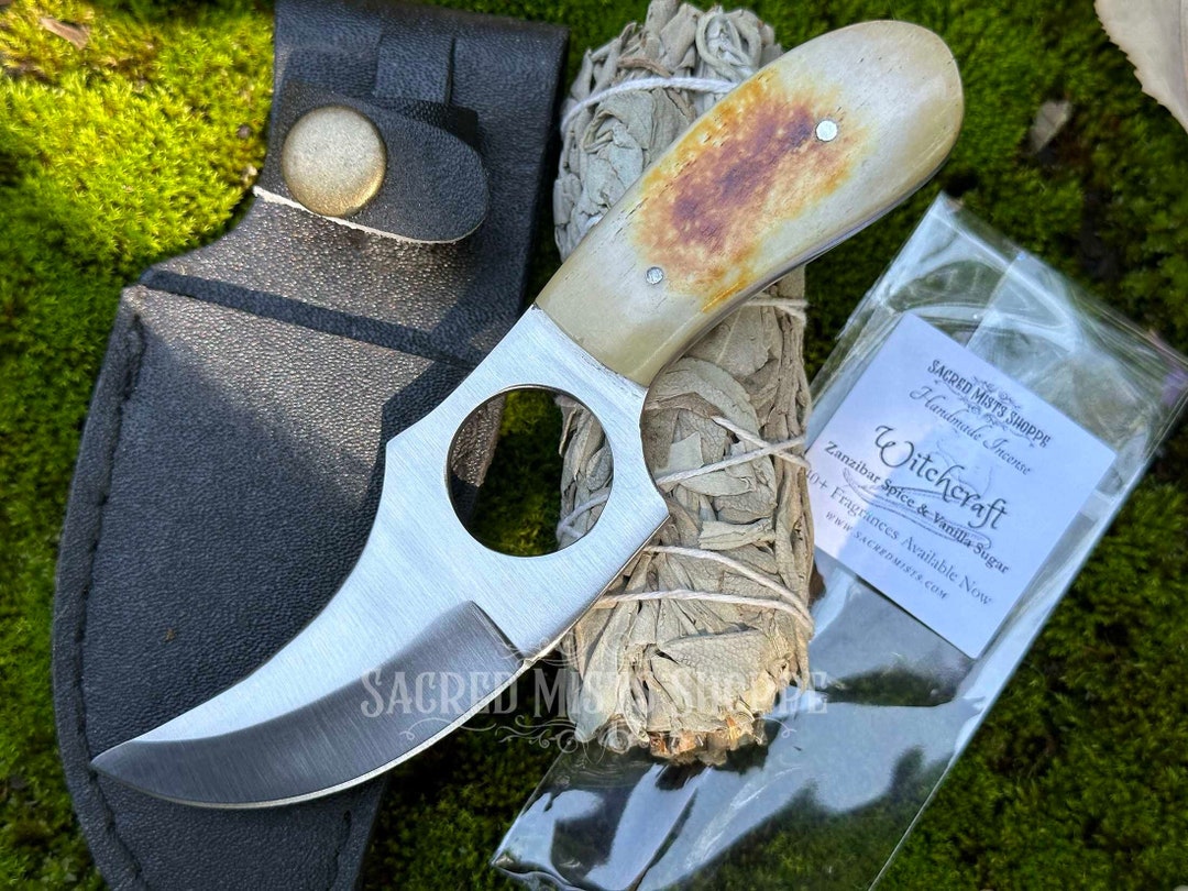 Witch's Circle Boline Blessing and Consecration Kit: Witch's Boline ...