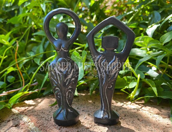 Wiccan Goddess And God Statues