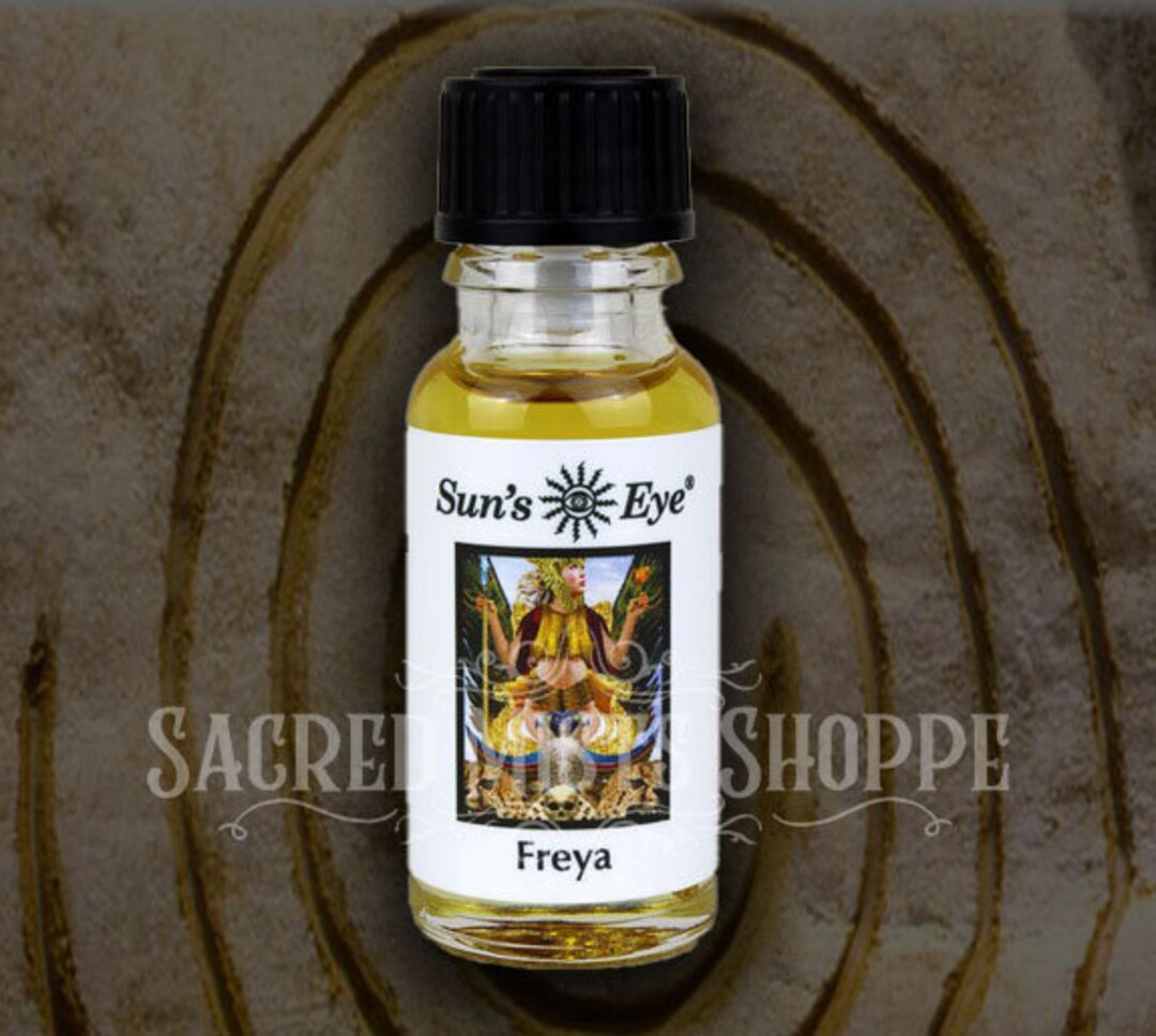 Freya Ritual Oil for Love, Beauty, Fertility, Goddess Energies, Candle ...