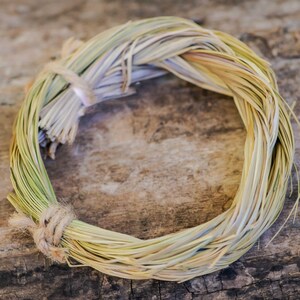 Sweetgrass Braid for Smudging, Sacred Space, Purification, Ritual ...