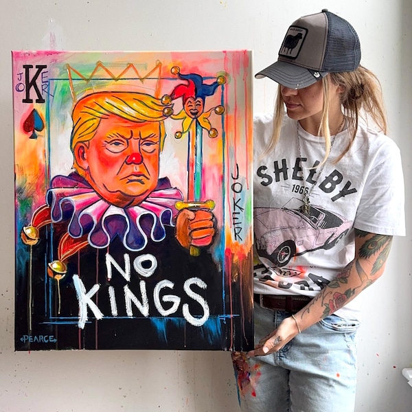 No Kings in America Poster - Etsy