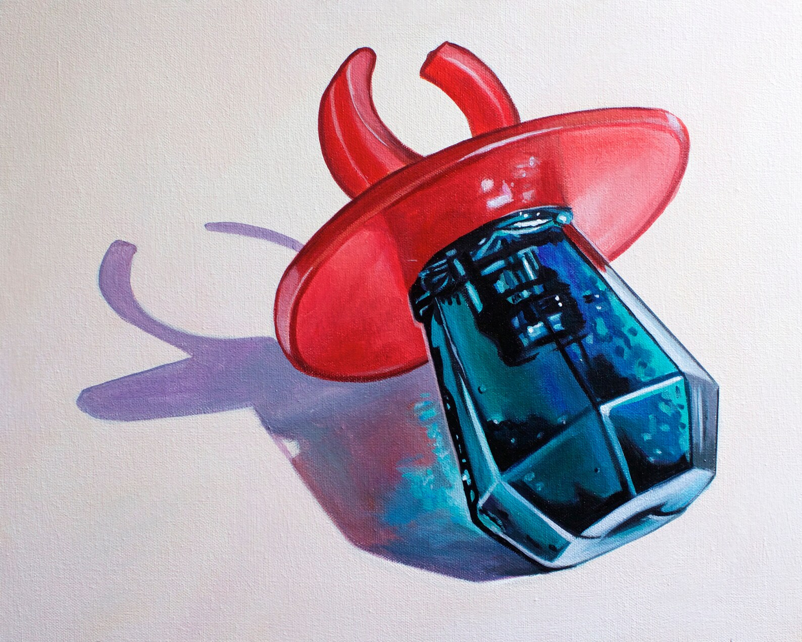 Blue Ring Pop Candy Signed Art Print by Carlie Pearce - Etsy Canada