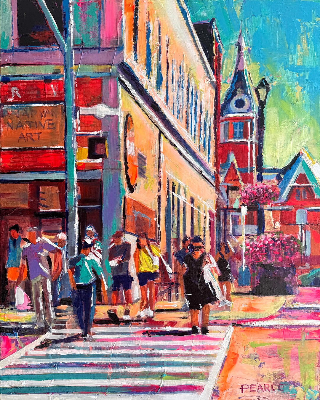 Crossing Ontario Street - Stratford - Signed Art Print - Carlie Pearce ...