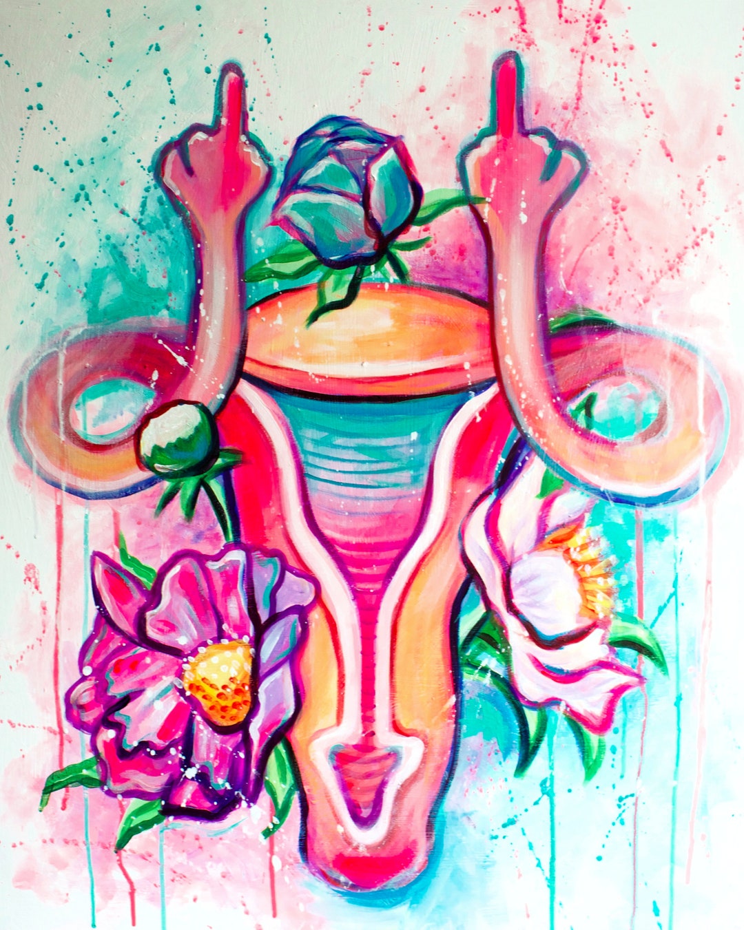 My Body My Choice Signed Art Print by Carlie Pearce - Etsy