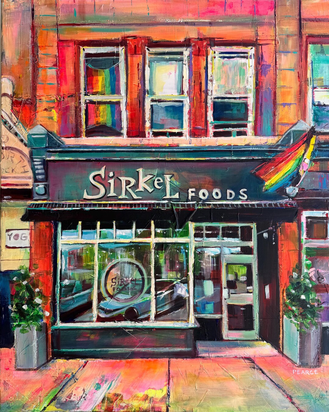 Sirkel Foods (stratford) - Signed Art Print - Carlie Pearce - Etsy