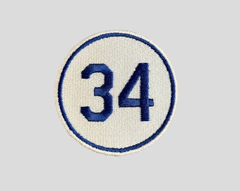 Fernando Valenzuela 34 Memorial Patch • Los Angeles • Baseball ...