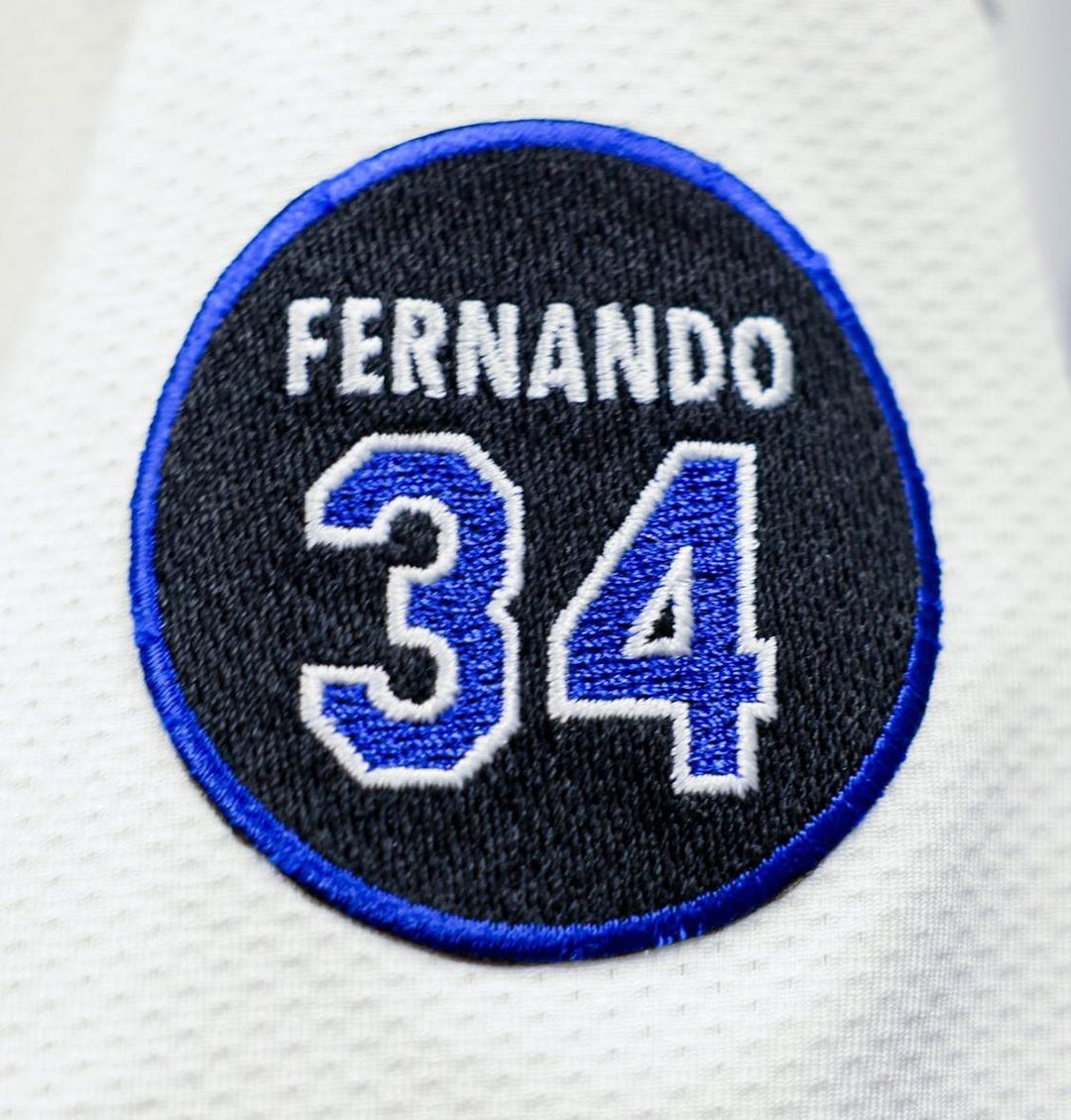 Fernando Valenzuela 34 Memorial Patch Iron on • Los Angeles • Baseball ...