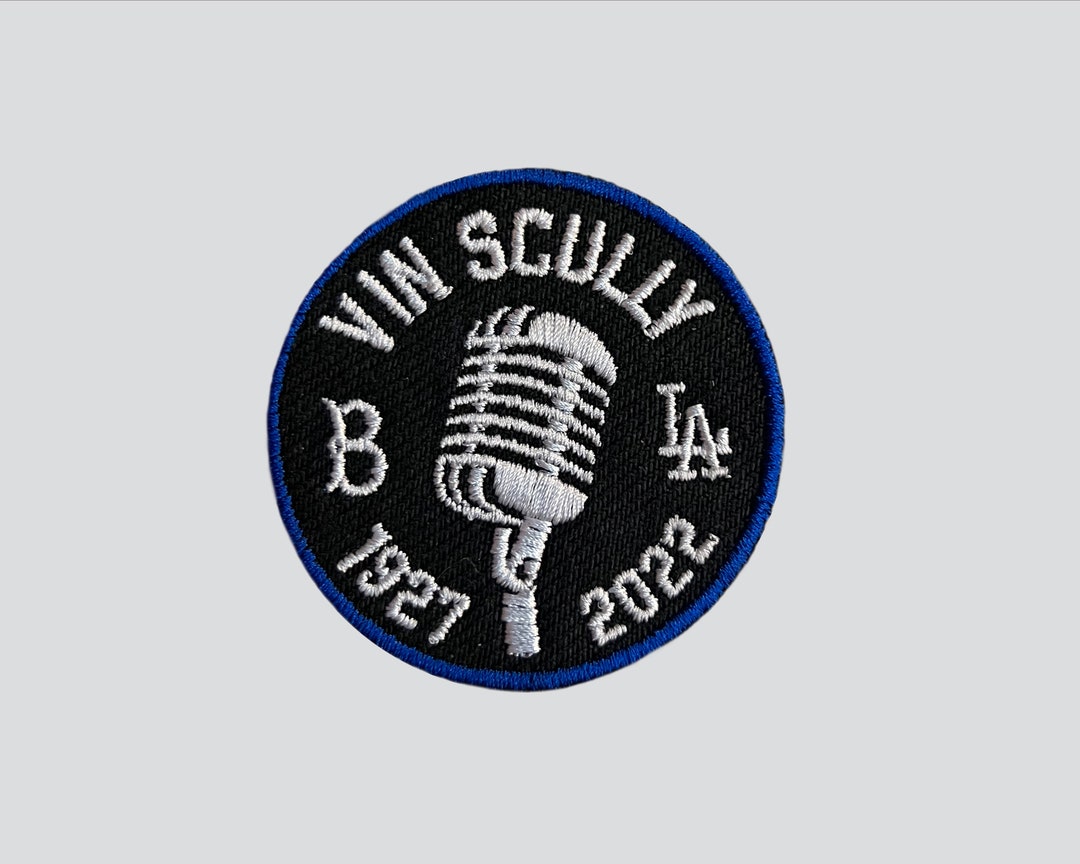 Vin Scully Commemorative Patch Iron on • Los Angeles • Baseball ...