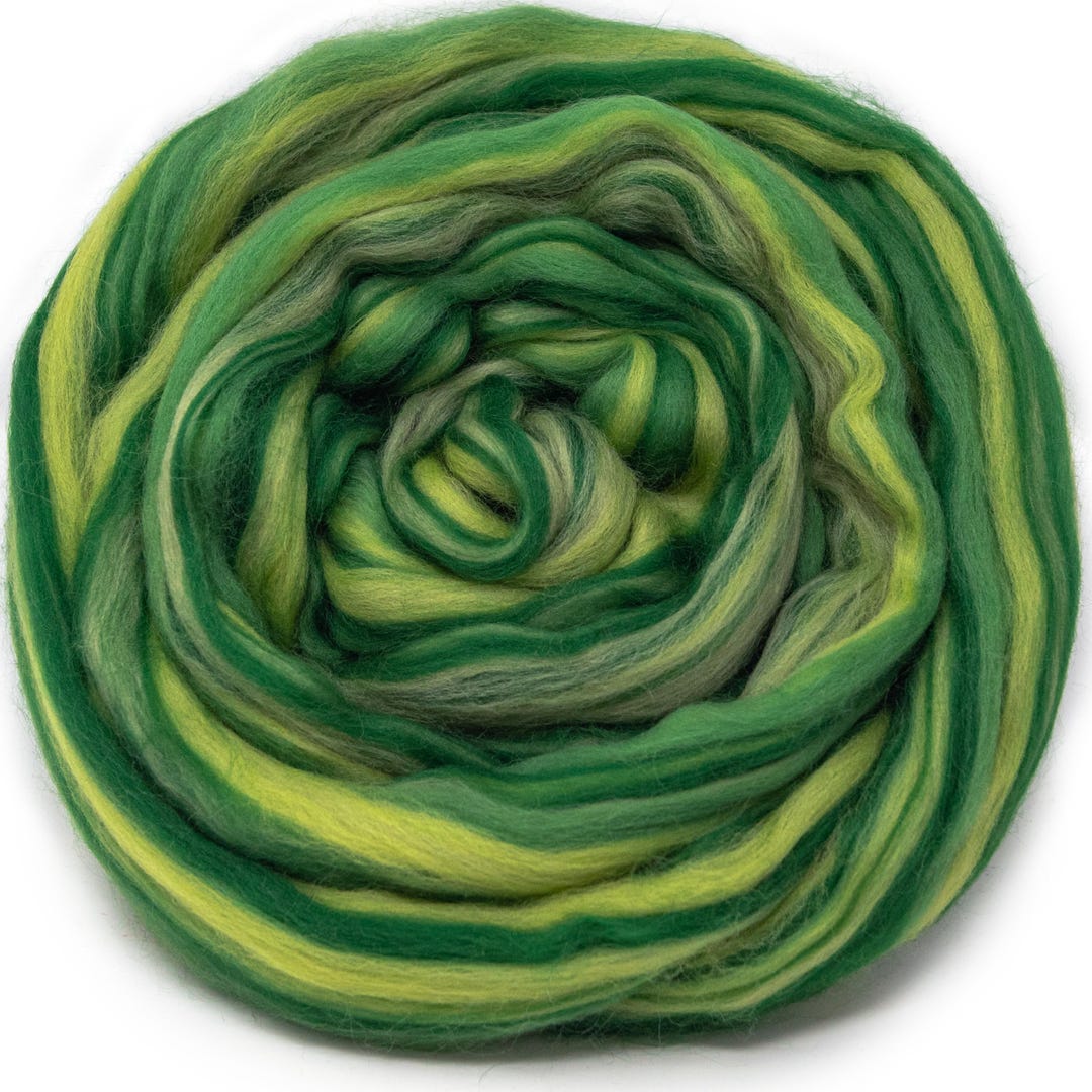 100% Merino Wool Roving. Soft Colorful Combed Top Roving, Hand Wheel ...